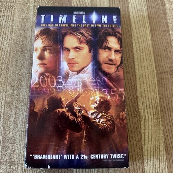 Media | Timeline Vhs 204 Paul Walker Gerard Butler Billy Connolly ...